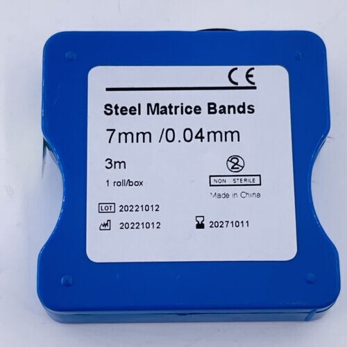 Dental Strip Roll Stainless Steel Teeth Restoration Matrix Matrice ...