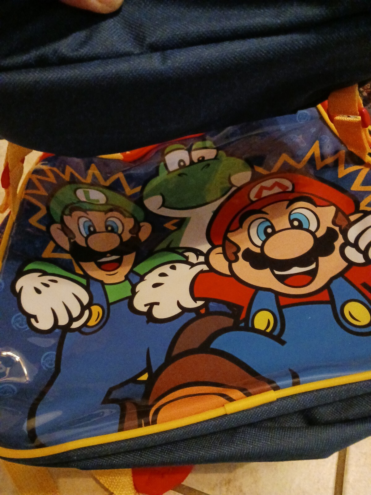 Super Mario 17” Backpack 4 Piece Set 2021 Book Bag New Design Nintendo ...