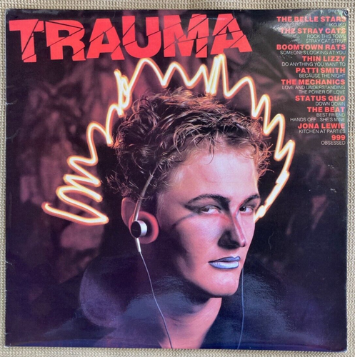 Trauma Compilation 1982 UK Vinyl SHM 3122-Beat/Stray Cats/Lewie/999 ...