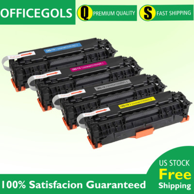 4PK 118 Black Color Toner For Canon 118 ImageCLASS MF8380CDW MF8580CDW ...