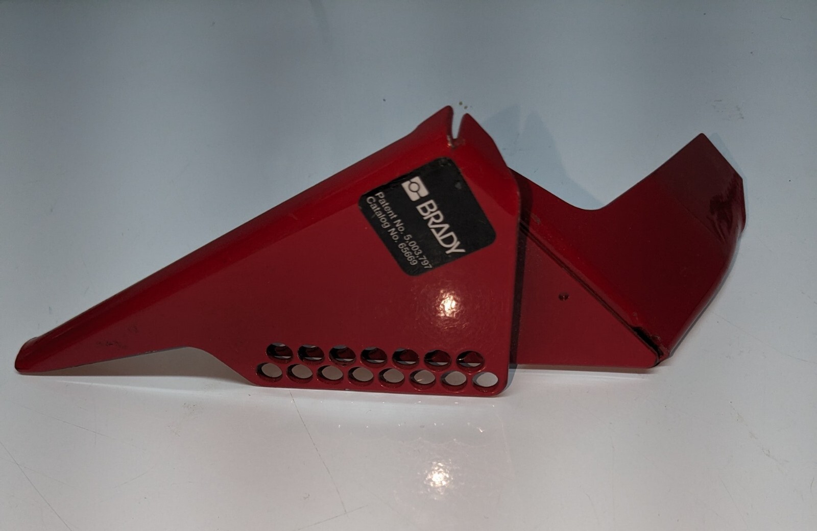 Brady 1"-3" Large Ball Valve Lockout Device Powder Coat Steel NEW 65669 ...