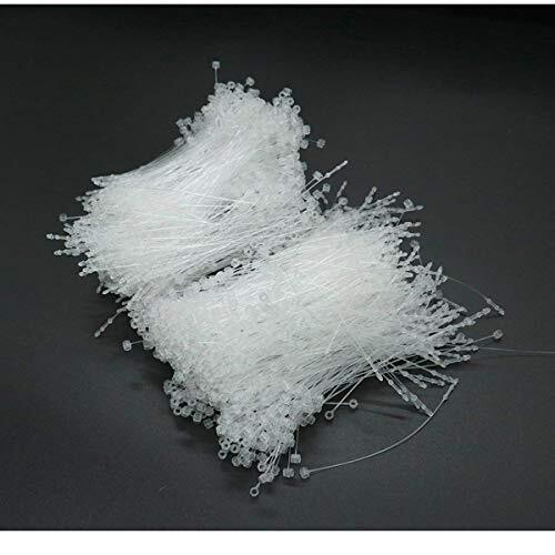 1000Pcs 3 Inch Snap Lock Security Plastic Tag Fastener for Retail ...