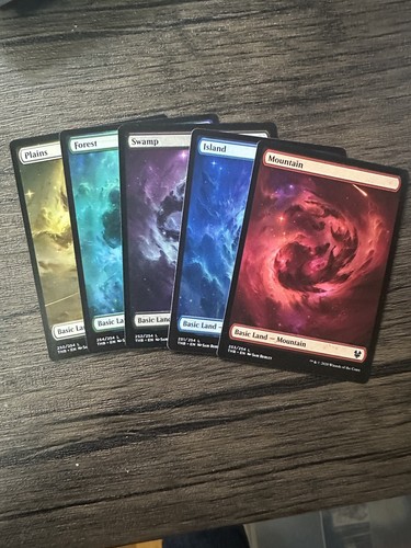 Theros Beyond Death Set Of 1x Each Land | eBay