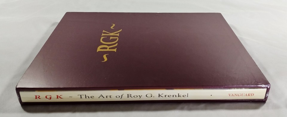 RGK The Art of Roy G. Krenkel Deluxe Hardcover HC Slipcase Ltd 800 ...