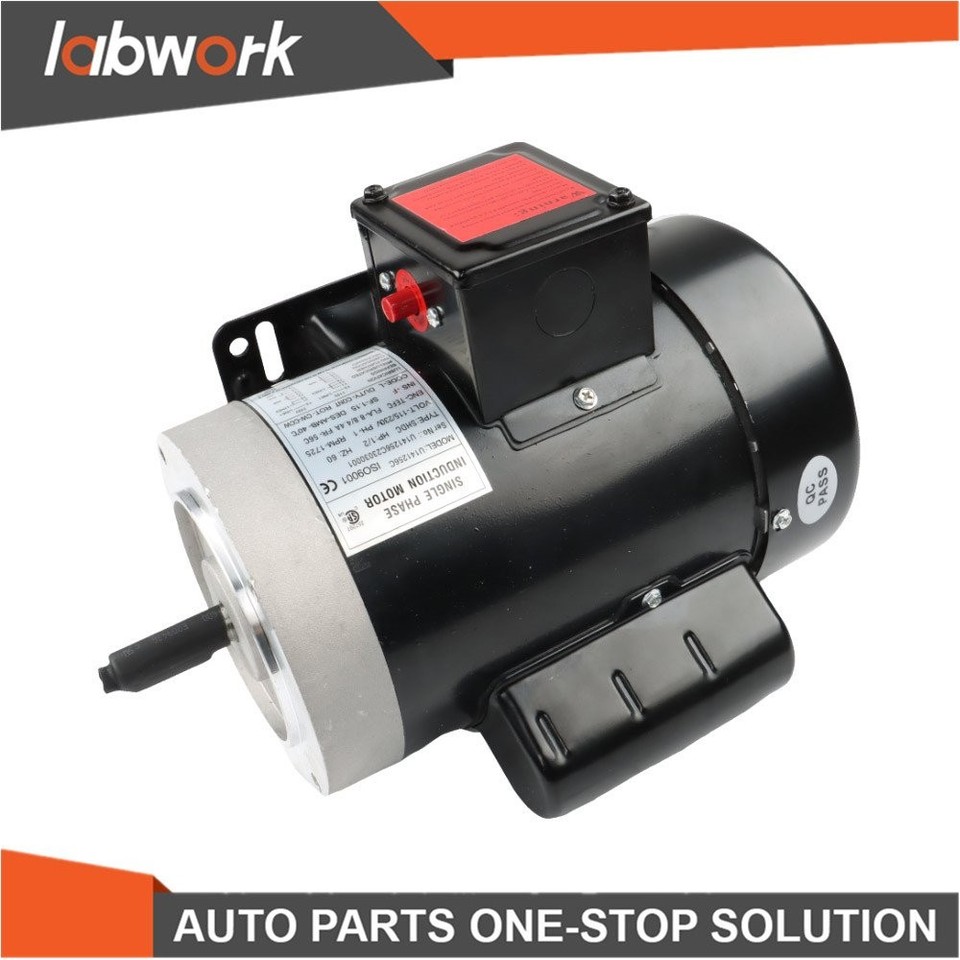 Labwork General Purpose Electric Motor 0.5HP 56C 1725RPM Single Phase ...