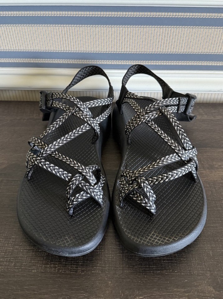 Chaco Womens ZX/2 Classic Toe Loop Outdoor Athletic Sandal Black And ...