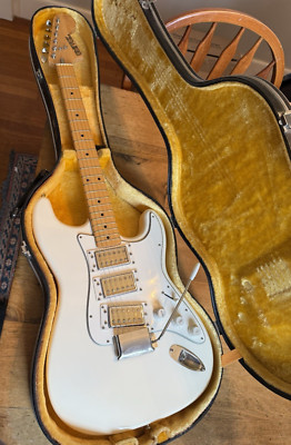 Univox Ripper Electric guitar White Finish Vintage 1970s Made In Japan ...