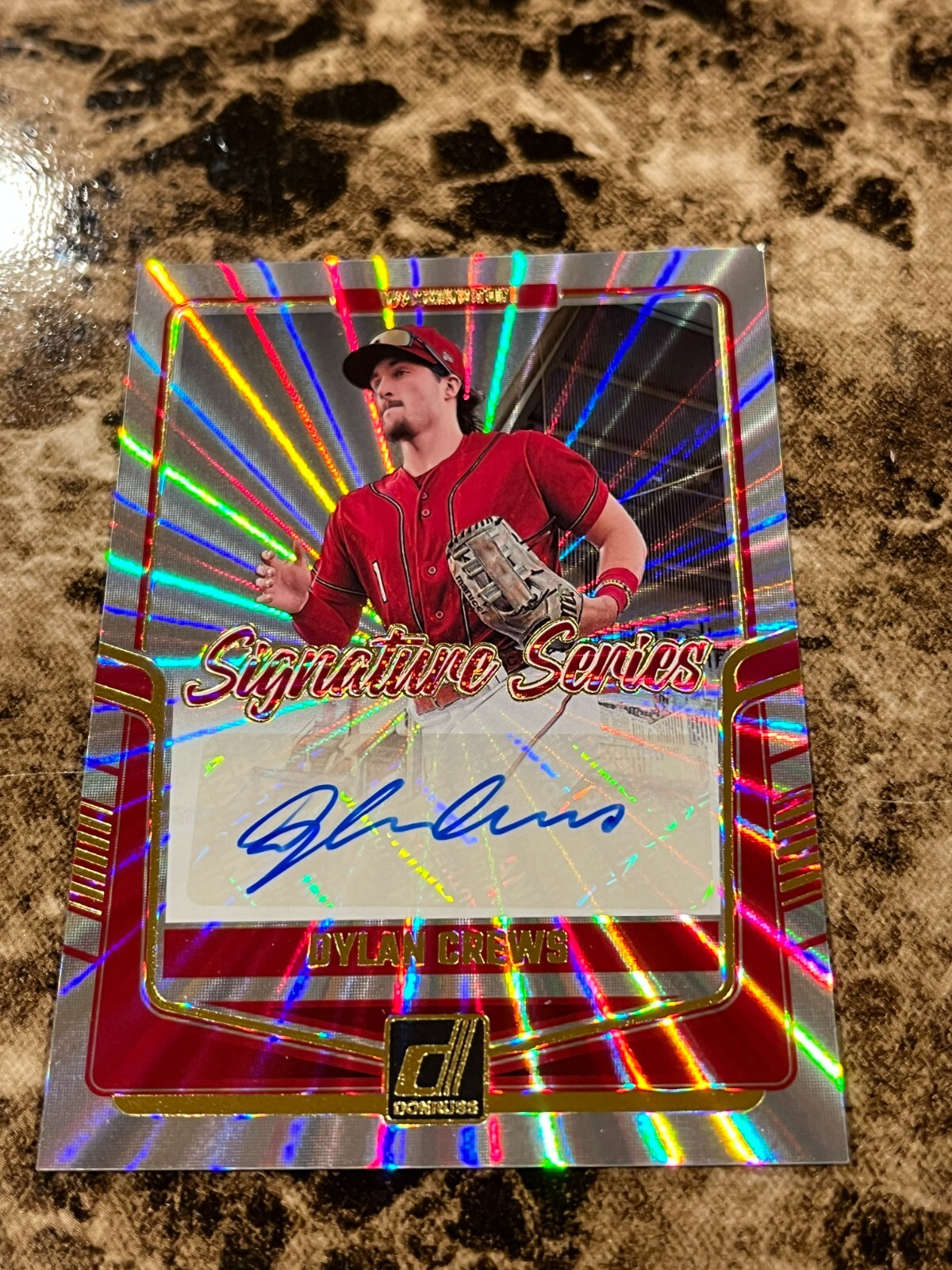 2024 Donruss Signature Series Laser Autograph DYLAN CREWS Rookie ...