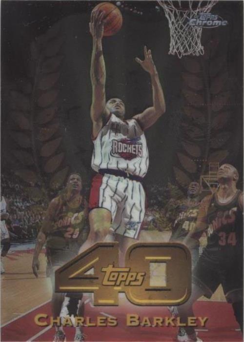 1997-98 Topps Chrome - Topps 40 Charles Barkley #T40-26 for sale online ...