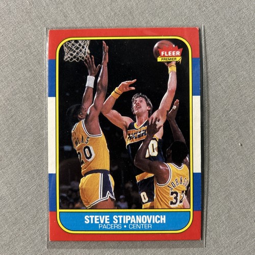 1986-87 Fleer Steve Stipanovich #106 Indiana Pacers! | eBay