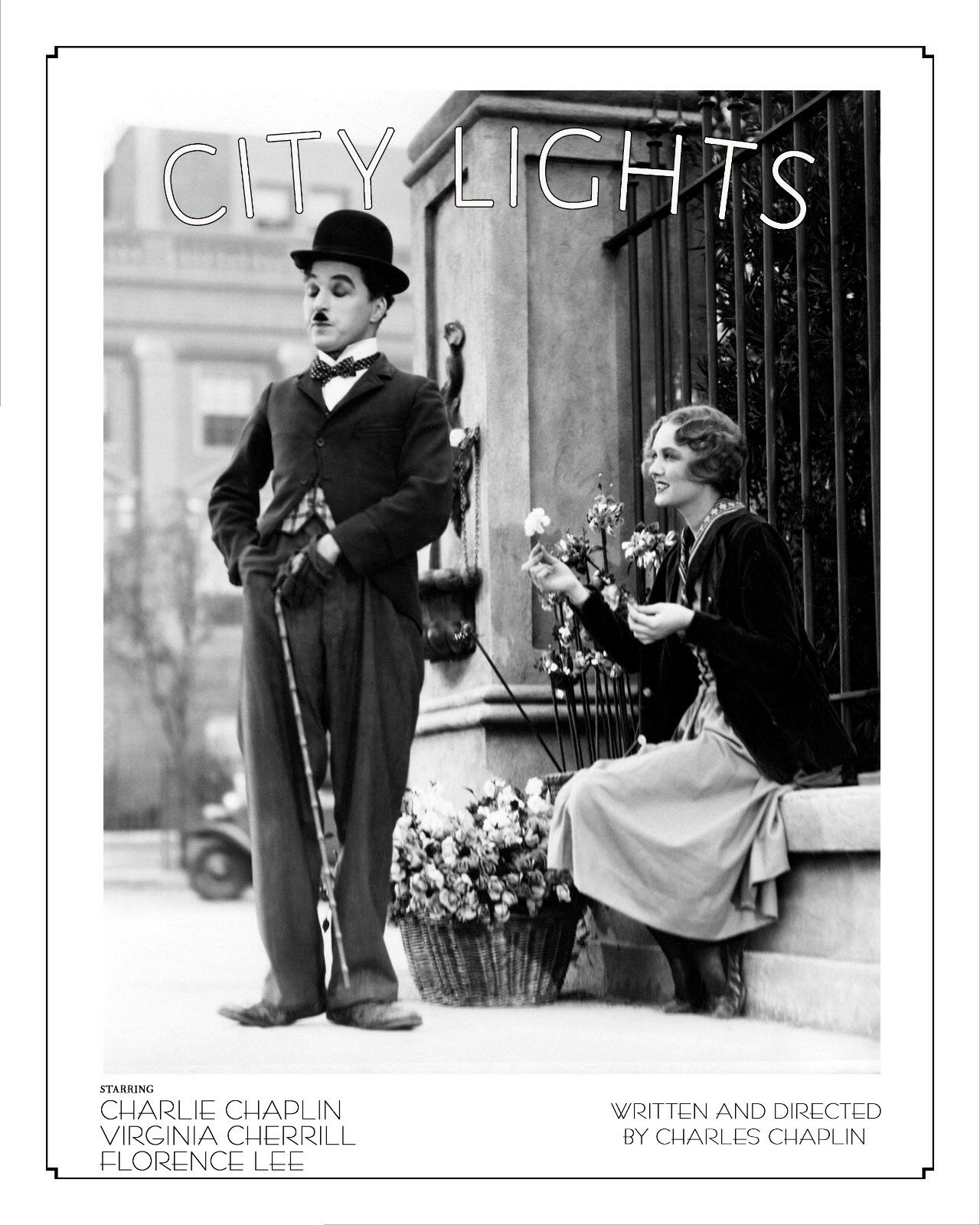 Charlie Chaplin City Lights Poster