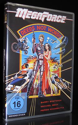 DVD MEGAFORCE - 80er ACTION-KULT mit BARRY BOSTWICK + MICHAEL BECK ...