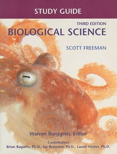 Study Guide for Biological Science by Scott Freeman (2008, Trade ...