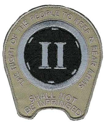 Right to Bear Arms Morale Patch 2nd Amendment Fits VELCRO® BRAND Loop ...