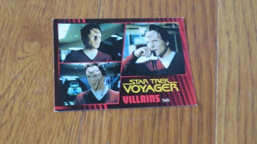 Dan Butler Autographed Hand Signed Star Trek Card Steth | eBay