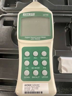 Sound & Audio Measurement - Extech Digital Sound Level Meter