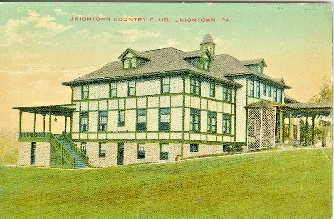 Uniontown PA The Uniontown Country Club 1920 | eBay