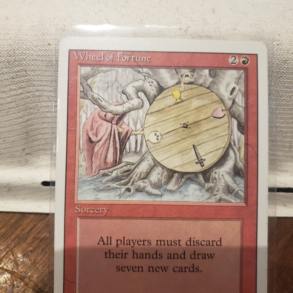 MTG Wheel of Fortune Revised Edition Regular Rare | eBay
