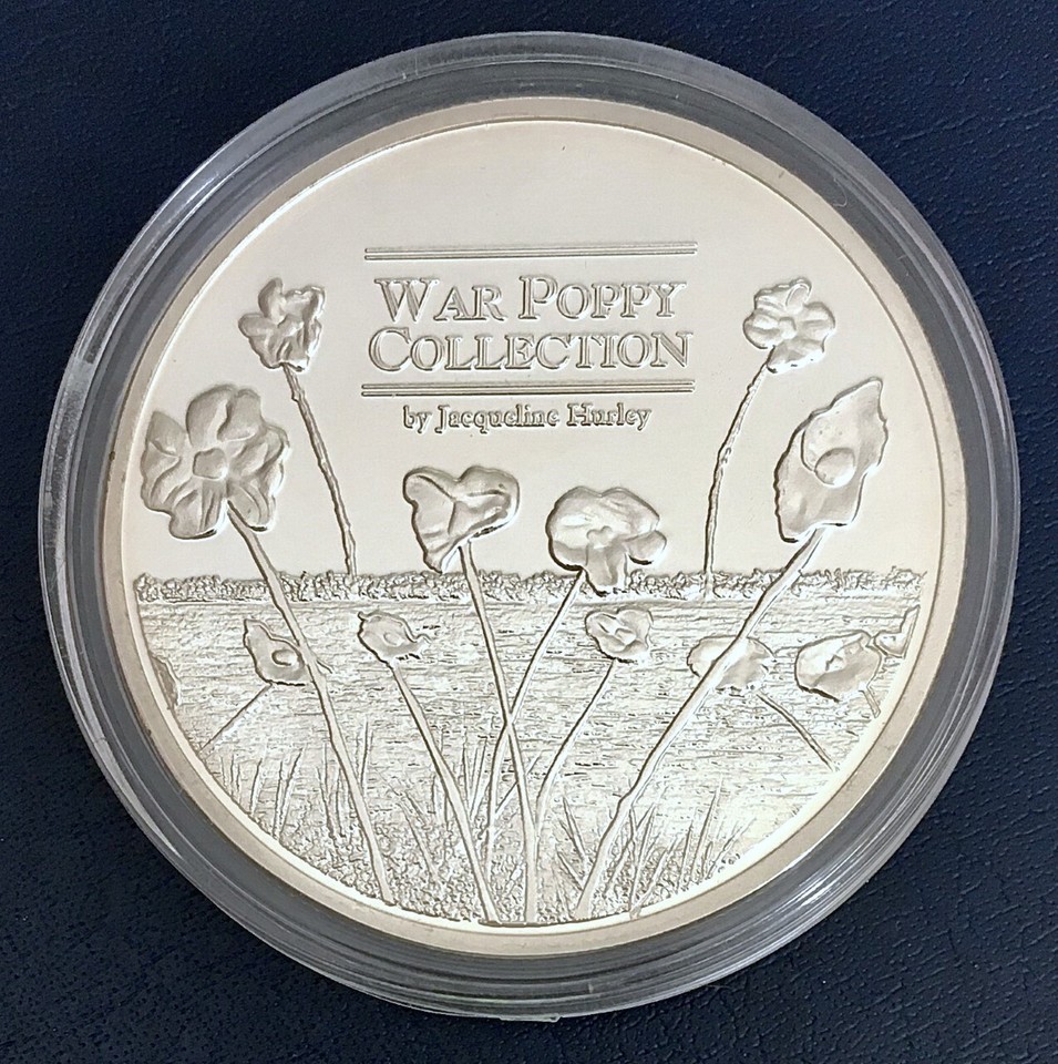 War Poppy Collection by Jacqueline Hurley "Brothers in Arms" Silver ...