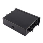 Black Double Din Dash Radio Installation Pocket Cup Holder Storage Box ...