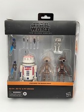 Star Wars 6" Black Series R5-D4, BD-72 and Pit Droids