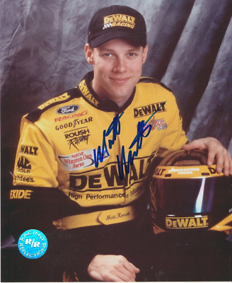 Matt Kenseth Autographed 8x10 Nascar D876 | eBay