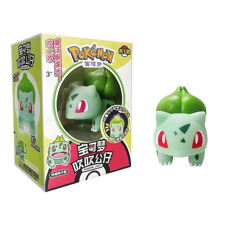 Pokémon Night Light | Pikachu Eevee Psyduck Bulbasaur Jirachi Figure ...