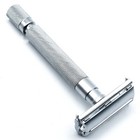 Parker 74R Satin Chrome Butterfly Open Safety Razor 5 Double Edge Razor ...