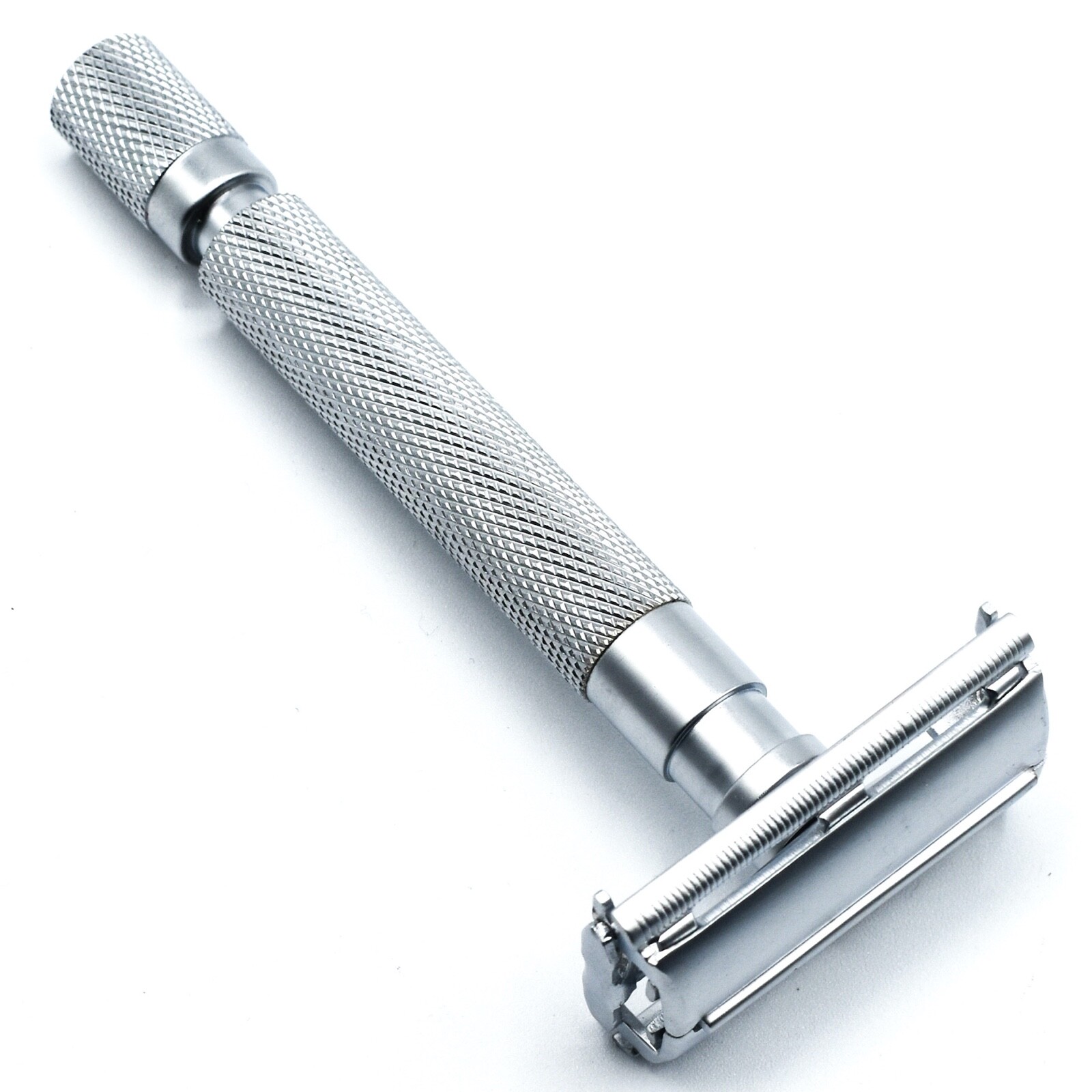 Parker 74R Satin Chrome Butterfly Open Safety Razor 5 Double Edge Razor ...