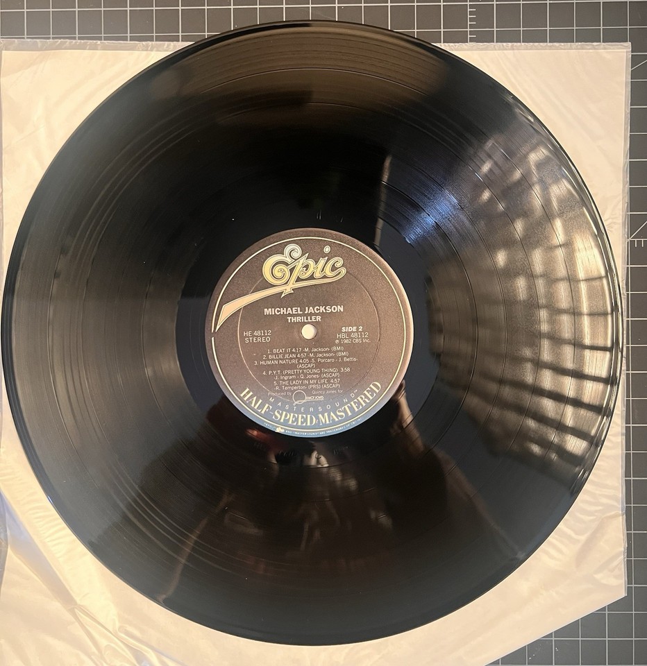 Michael Jackson - Thriller - CBS Master sound - Half speed Master ‘82 ...