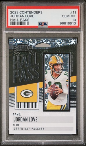 2023 CONTENDERS HALL PASS #11 JORDAN LOVE PSA 10 | eBay