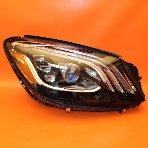 MERCEDES BENZ S560 S450 S63 HEADLIGHT RIGHT PASSENGER 2018-2020 NIGHT ...