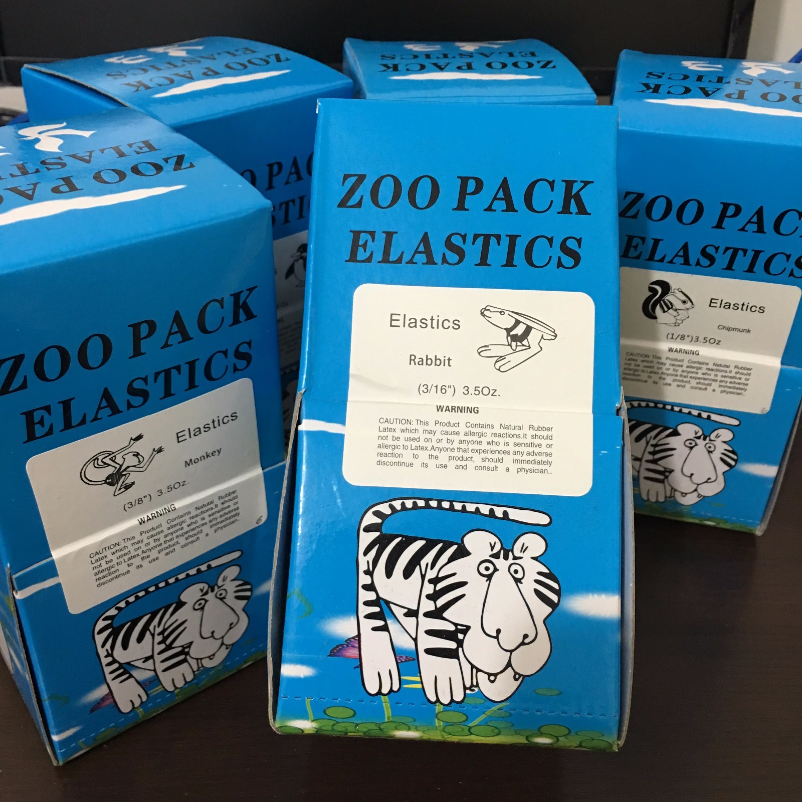 15 Boxes Dental Orthodontic Elastics Rubber Band Braces 50 Bags/Box 3.5 ...