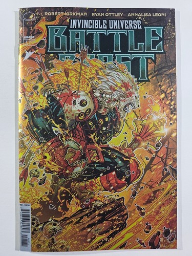 Invincible Universe Battle Beast #1 2025 1:100 Jonboy Meyers Foil ...