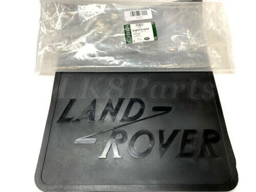 Land Rover Series 2/2a/3 SWB Rear Rubber Mud Flap Set 320590 Genuine ...