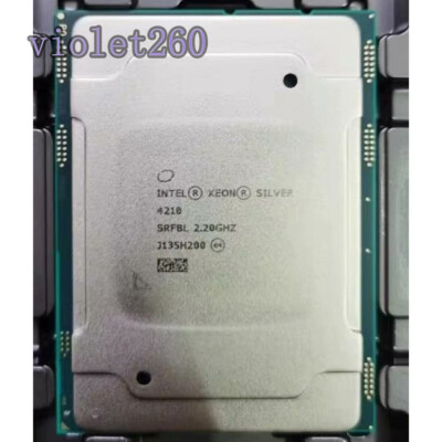Intel Xeon Silver 4210 SRFBL LGA3647 2.20GHz 13.75MB 10-Core CPU ...