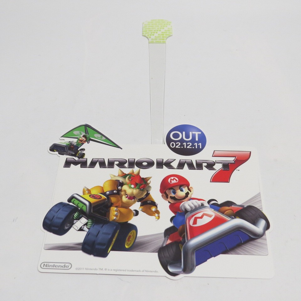 Official Video Game Merchandise Shelf Wobbler Display Card Poster ...