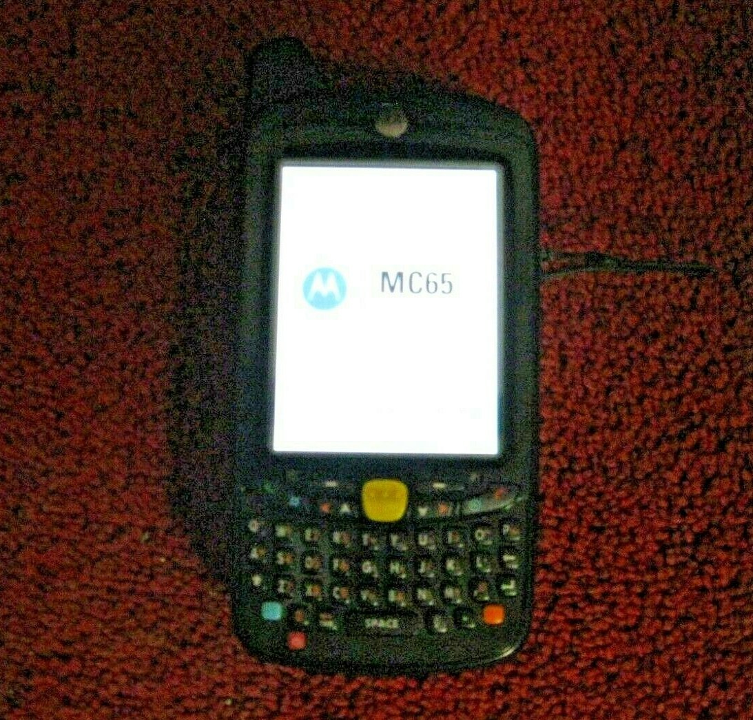 Motorola MC65 Handheld Barcode Scanner with Extra Battery & Charger ...