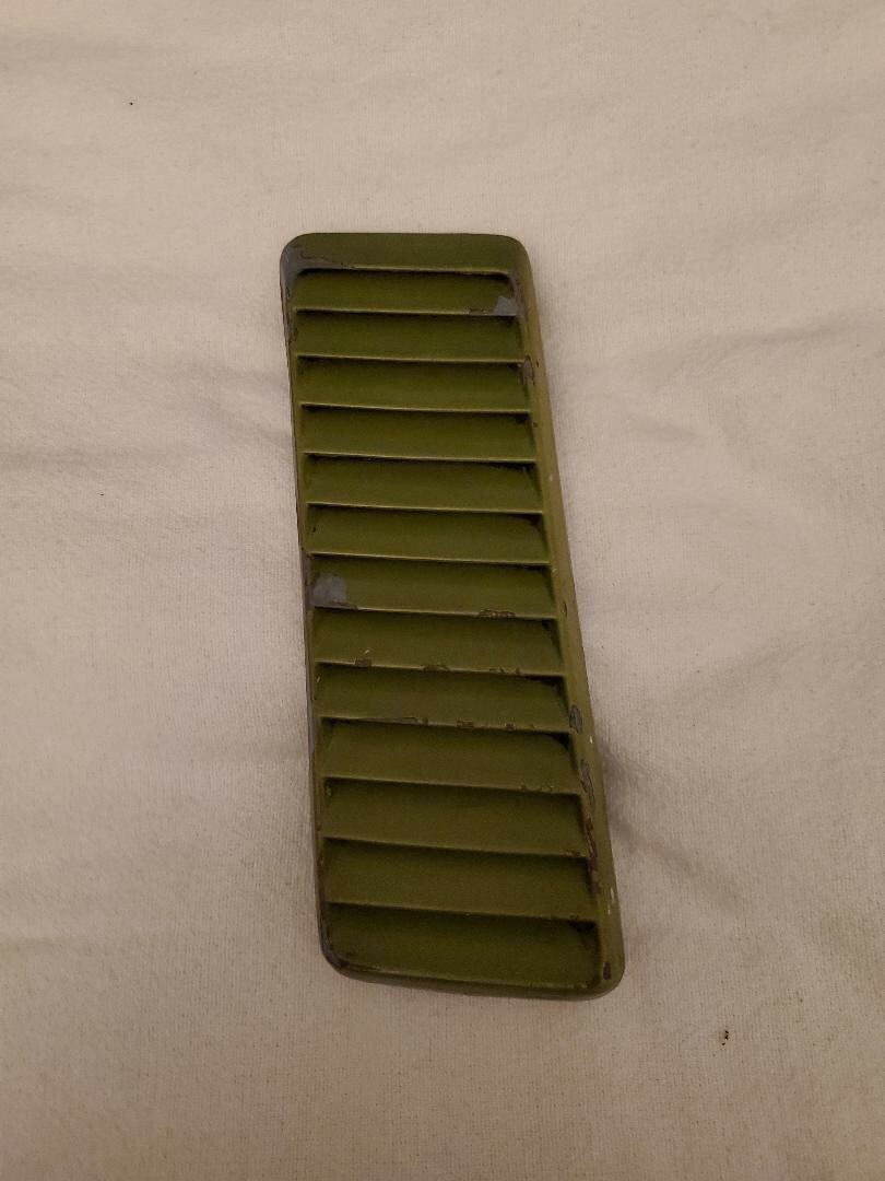1971 - Pontiac Firebird Formula - OEM Front Fender Louvers - Right and ...