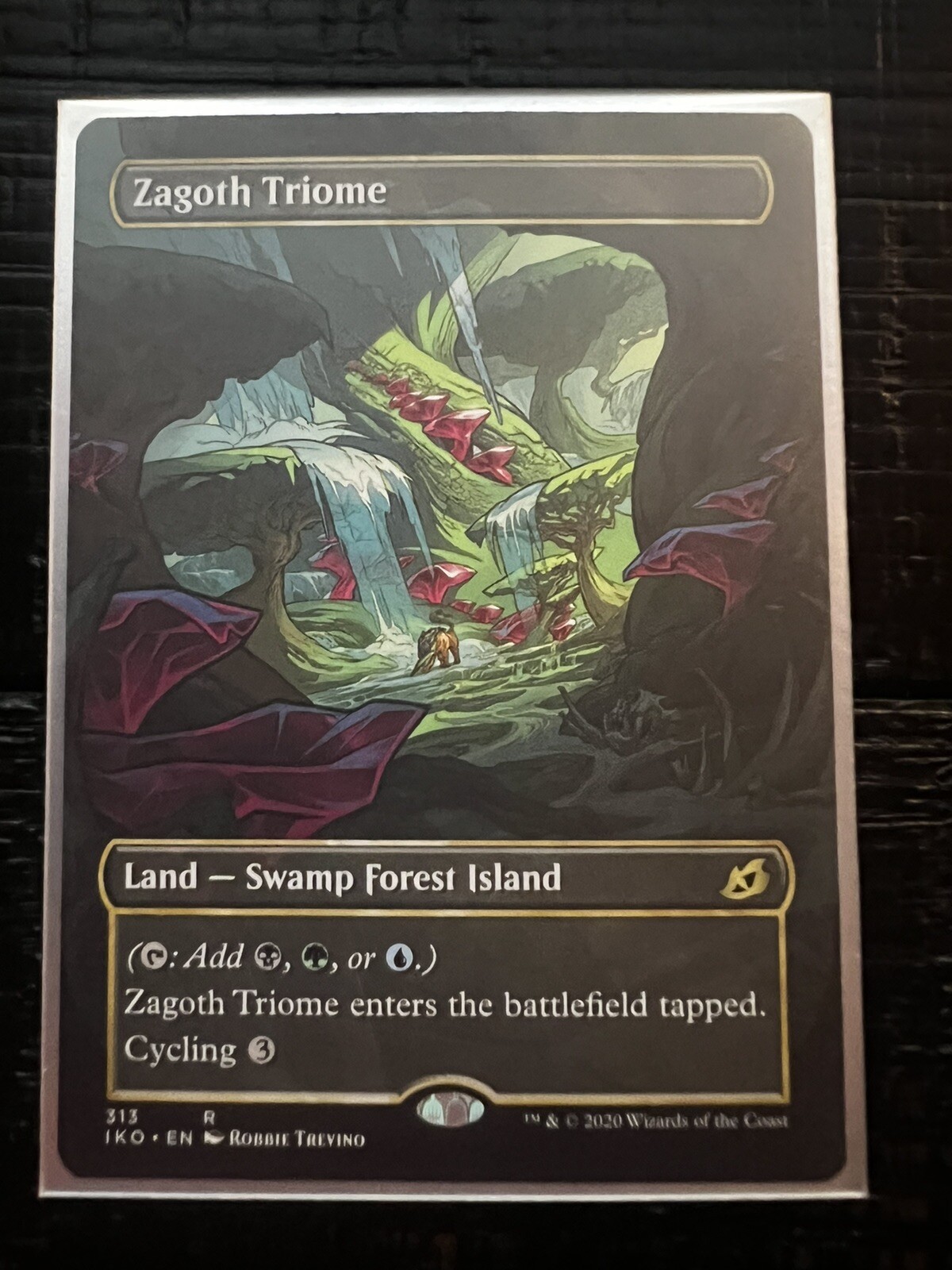 MTG Zagoth Triome Ikoria: Lair of Behemoths 313 Regular Rare | eBay