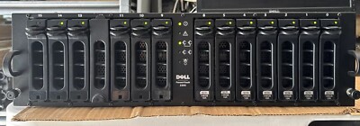 Dell PowerVault 2205 AMP01 14-Bay Disk External Storage W 147 GB & 73GB ...