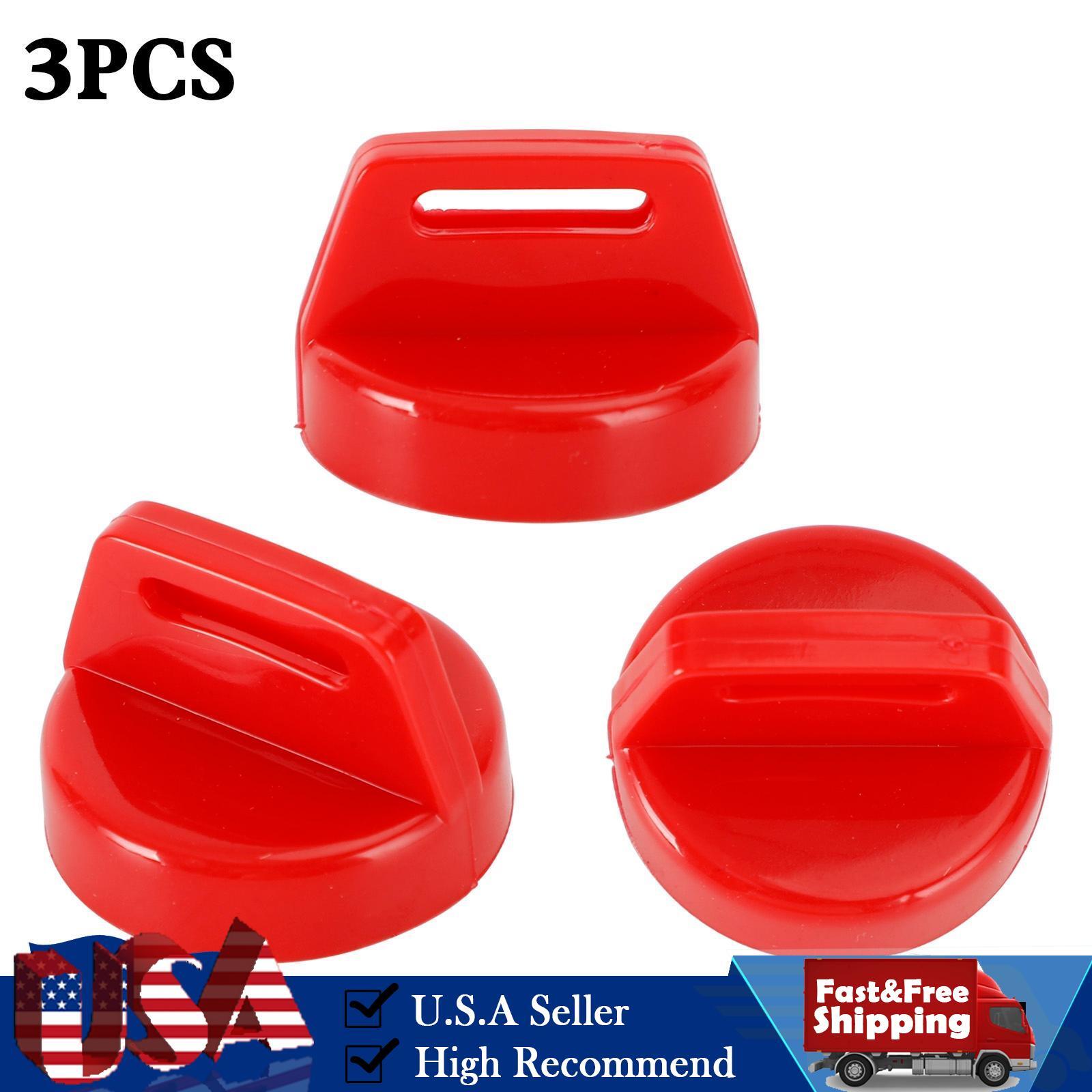 3x Key Cover 5433534 5431964 For Polaris Sportsman RZR Ranger XP Magnum ...