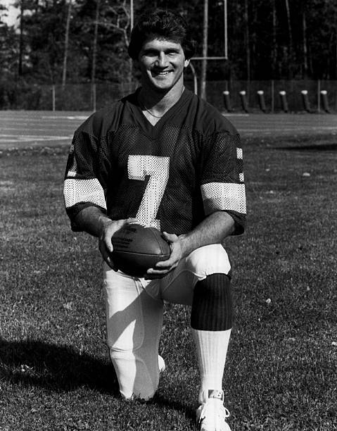 Quarterback Joe Theismann of the Washington Redskins circa 1983 at- Old ...