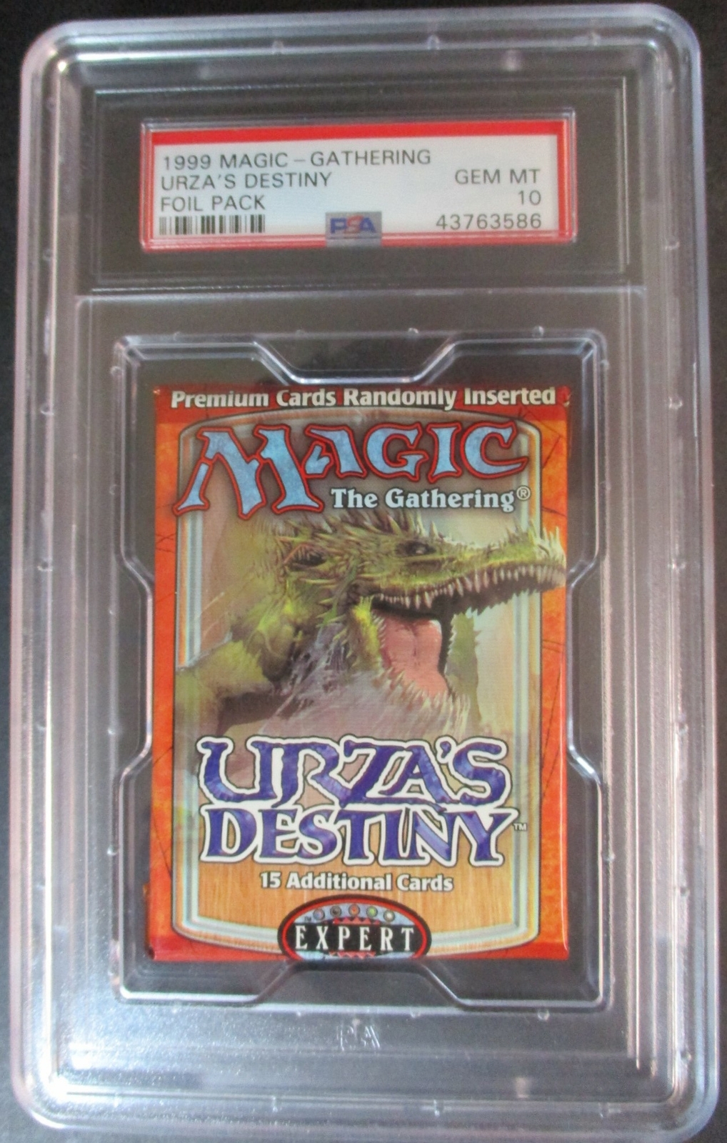 Urza's Destiny Booster Pack PSA 10 (3586) Graded Booster Packs Magic ...