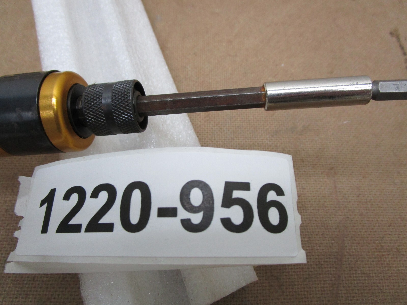 Cleco Pneumatic Drill/Driver 1/4" Hex Drive Model 5RSAL10Q Serial L ...