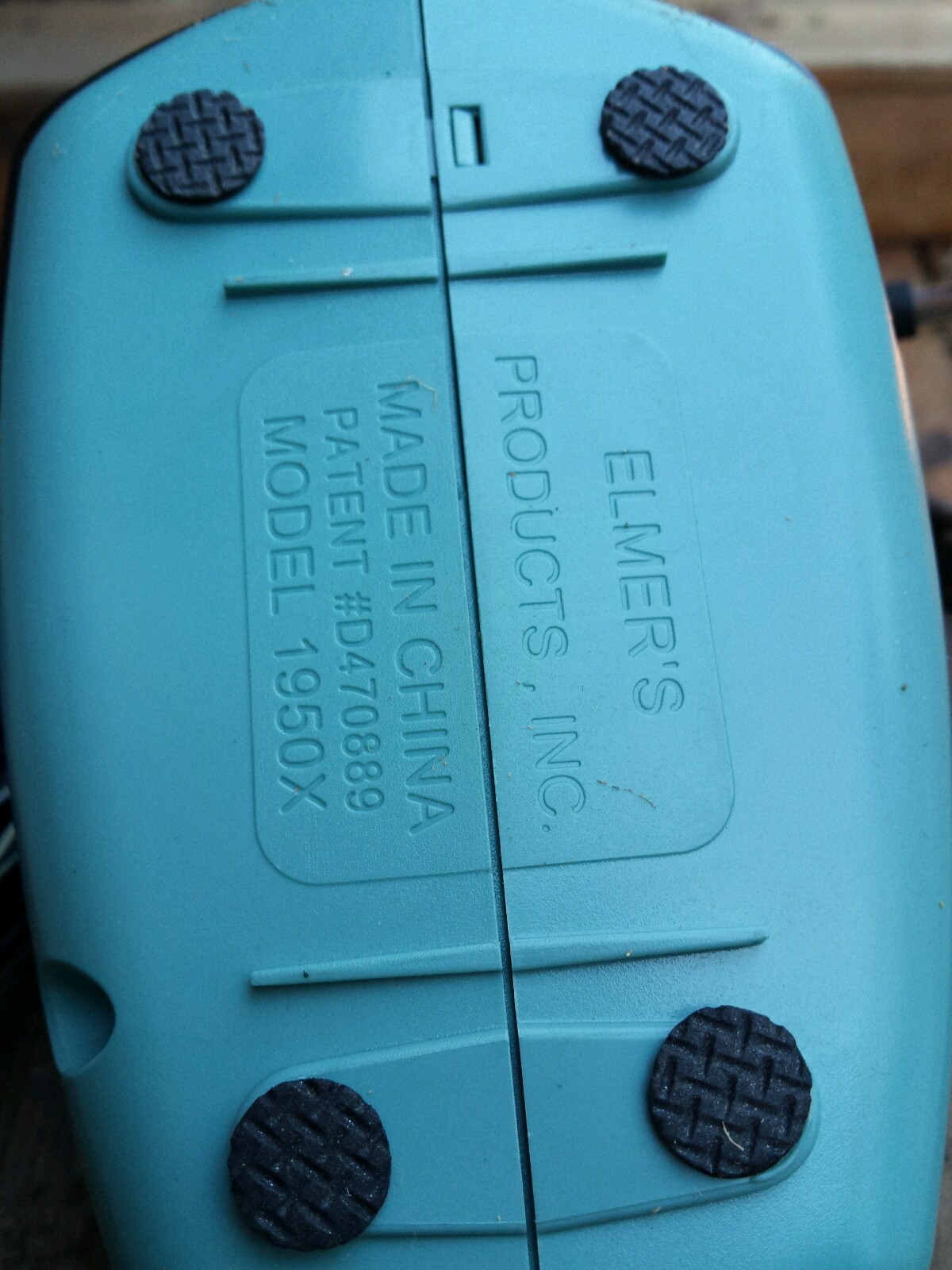 Vintage X-Acto Elmers Products Electric Blue Pencil Sharpener Model ...