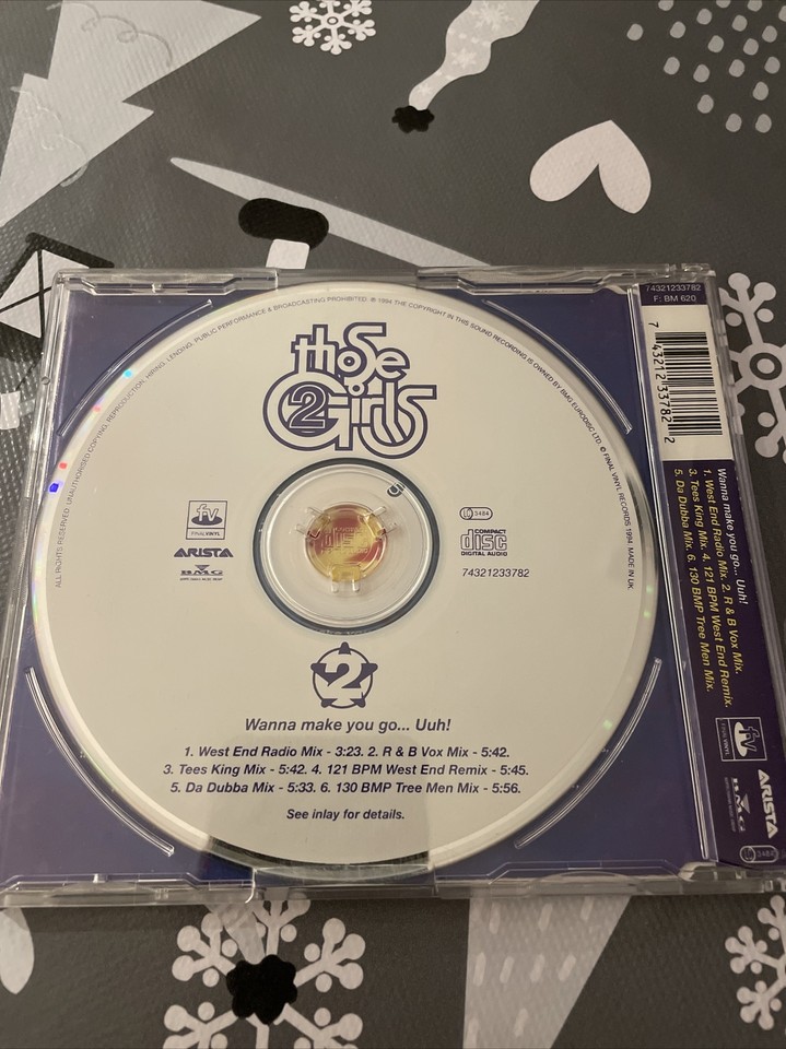 Those 2 Girls - Wanna Make You Go... Uuh! (1994) CD Single in Plastic ...