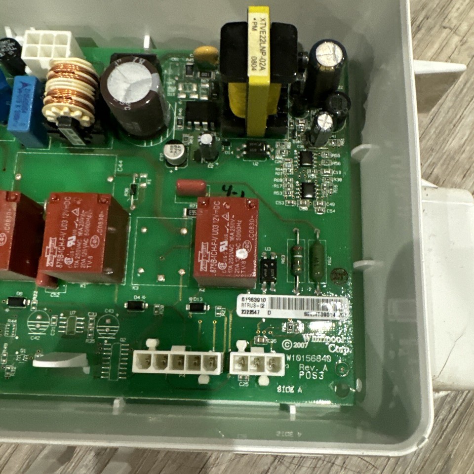 WHIRLPOOL MAIN PCB REFRIGERATOR BOARD W10156840 / 2322572 #3015 | eBay