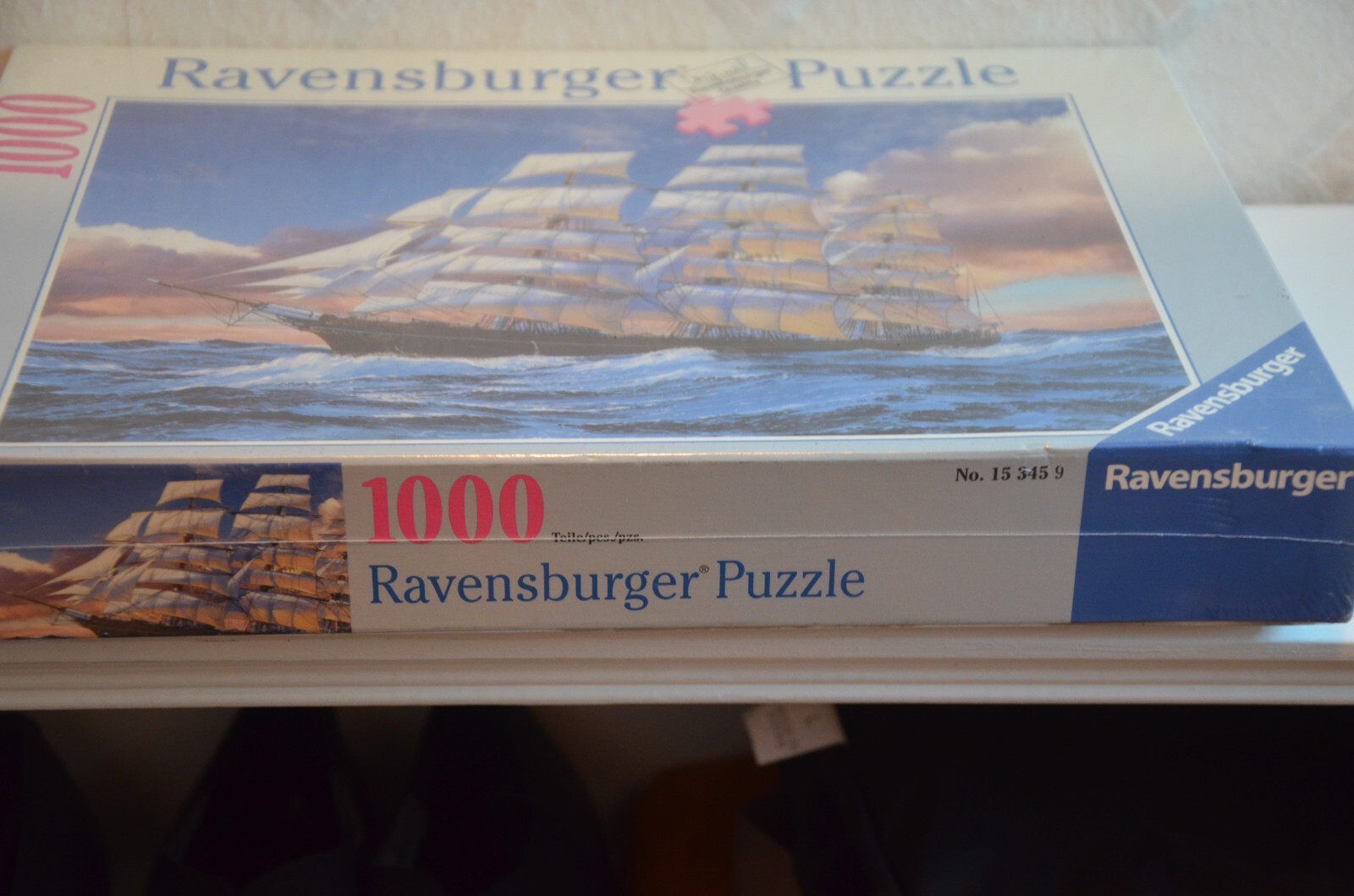 Ravensburger Segelschiff Cutty Sark sailing ship 1000 Pc Puzzle #153459 ...