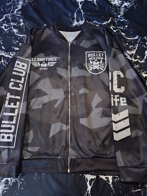 NJPW Bullet Club Ring Force Track Jacket AEW ROH TNA WWE | eBay